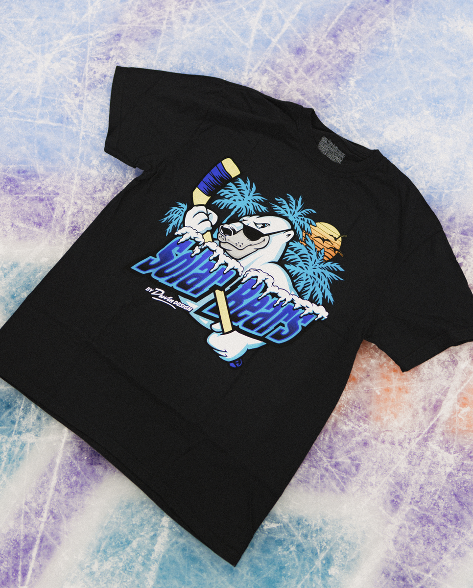 Solar Bears Duvin T-Shirt 95 - Black – Orlando Solar Bears Team Store